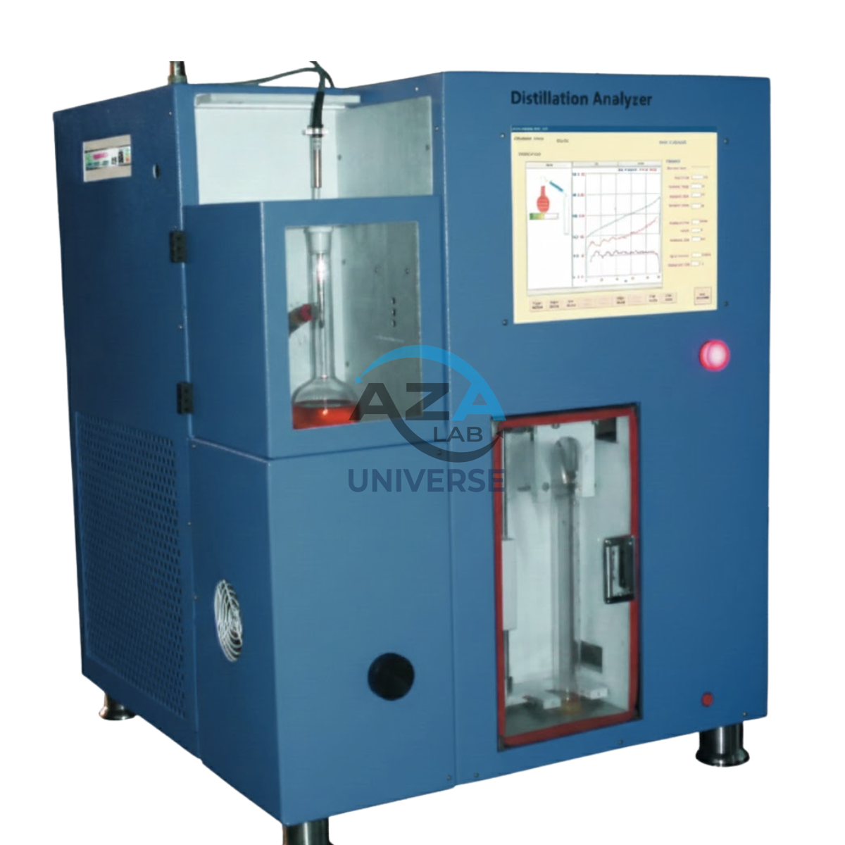 SEMI-AUTOMATED ATMOSPHERIC DISTILLATION ANALYZER AZA1285 - AZALAB UNIVERSE